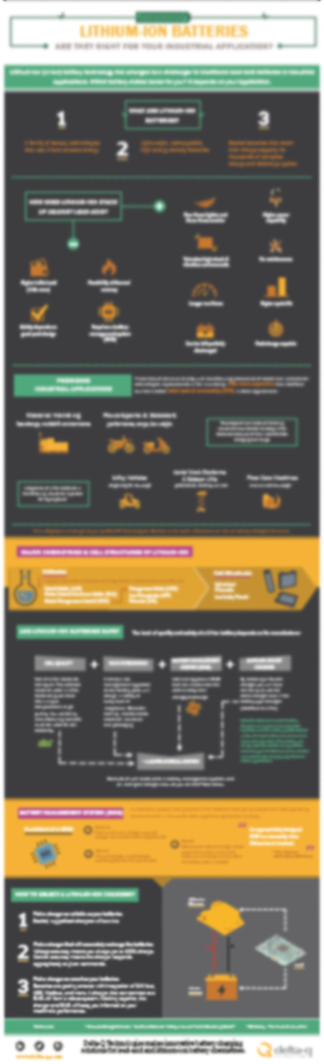 Lithium-Ion Batteries Infographic | Delta-Q Technologies